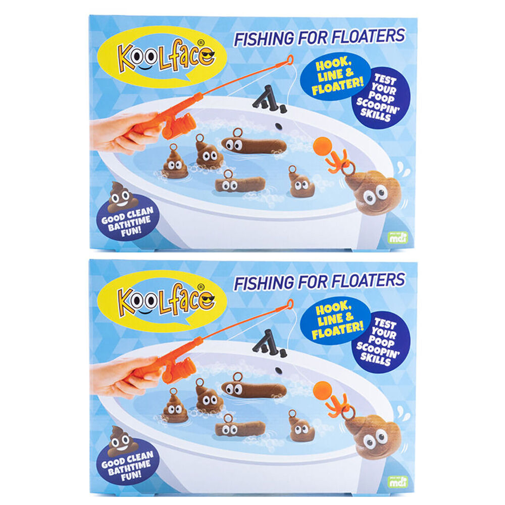 Buy 2PK Koolface Fishing For Floaters Kids/Children Bath Time Pool Toy ...