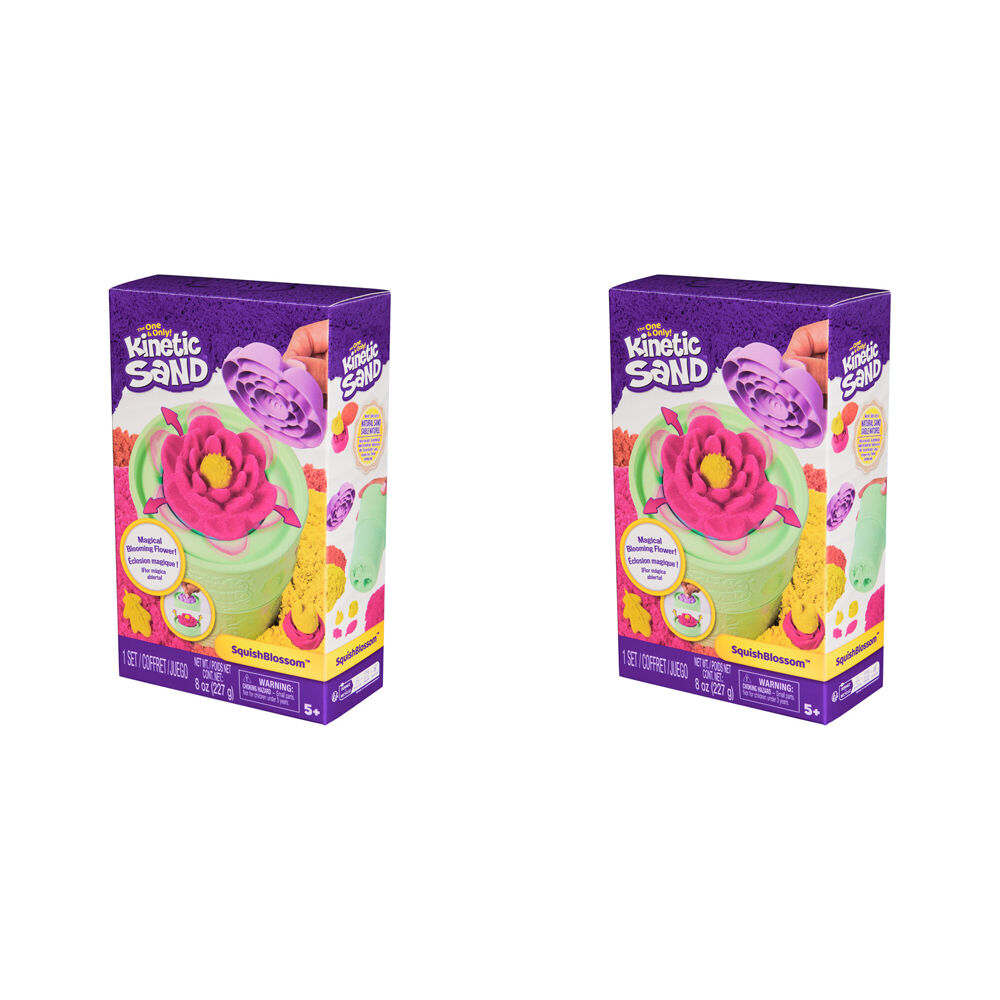 Buy 2PK Spin Master Kinetic Sand SquishBlossom Sensory Playset Sand ...