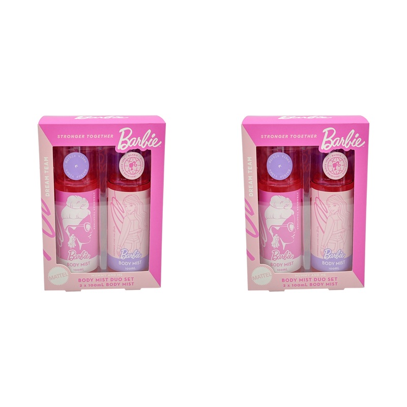 Buy 2x 2pc Barbie Mummy & Me Range Childrens Body Mist Perfume Duo Set ...