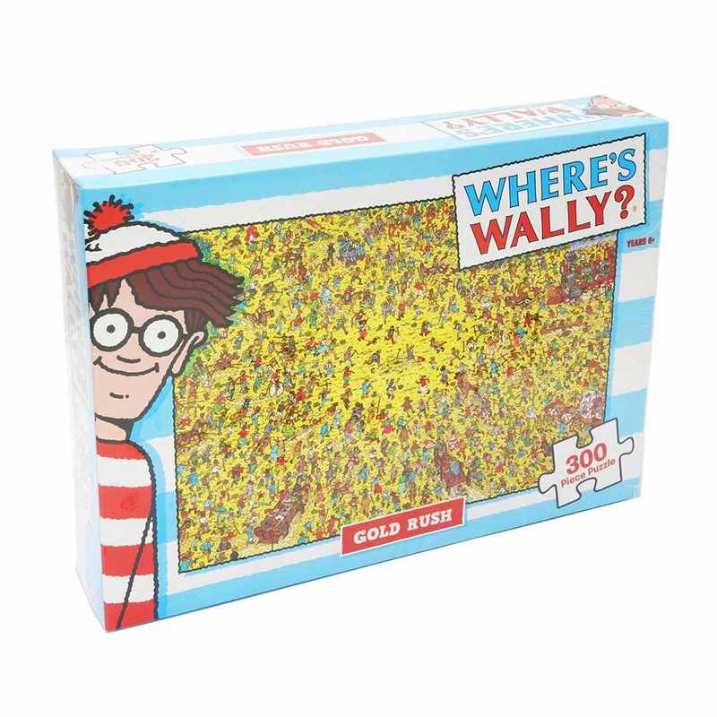 Buy 2x 300pc Where's Wally Gold Rush/Saturday Morning 61cm Jigsaw ...