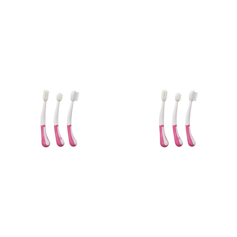Buy 2x 3pc Dreambaby 3-Stage Baby Gum & Tooth Care Teeth Cleaning ...