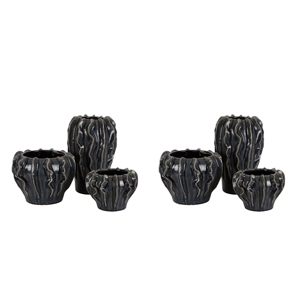 Buy 2x Belle Ursula Flower Pot/Planter Tall 29cm Indoor Home Decor ...