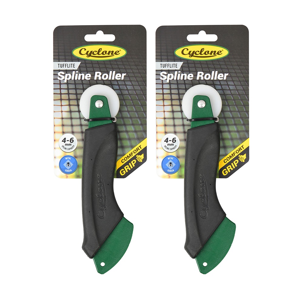 Buy 2x Cyclone Spline Roller Tufflite Metal For 4-6mm Spline Fly Screen ...