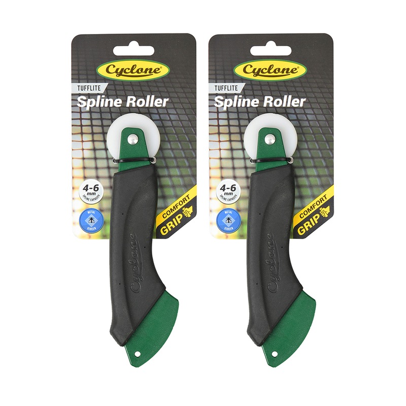 Buy 2x Cyclone Spline Roller Tufflite Metal For 4-6mm Spline Fly Screen ...