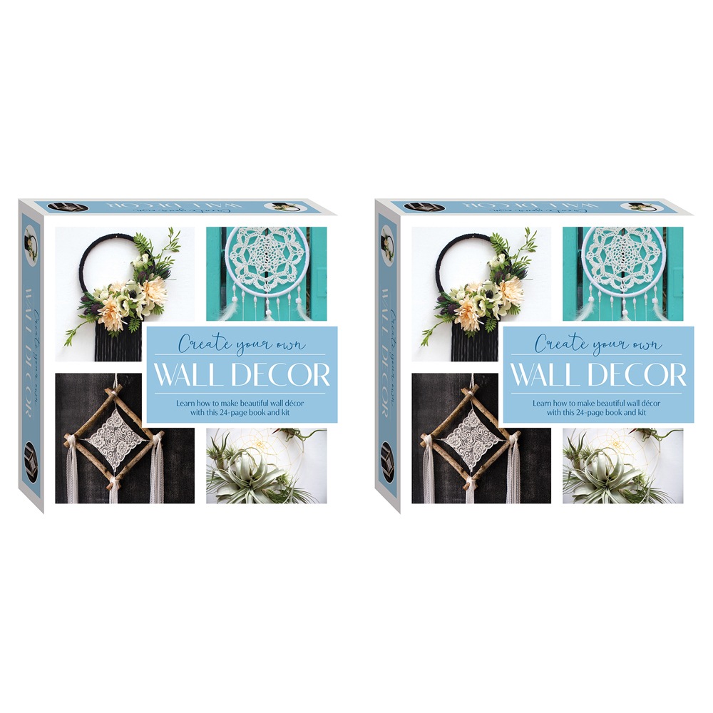 Buy 2x Dreamcatcher Create Your Own Wall Hanging Decor DIY Box Set Craft Maker Kit - MyDeal ...