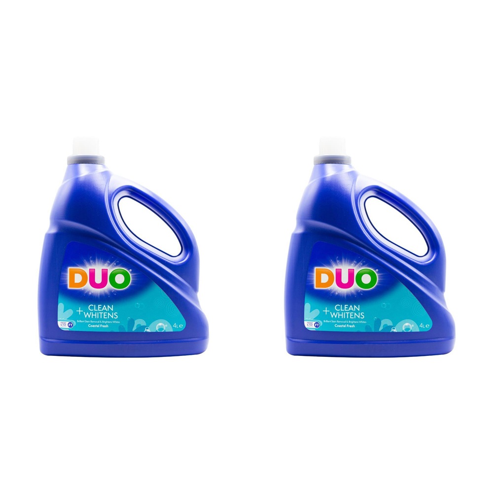 Buy 2x Duo Liquid Laundry Detergent Concentrated Cleans & Whitens FT ...