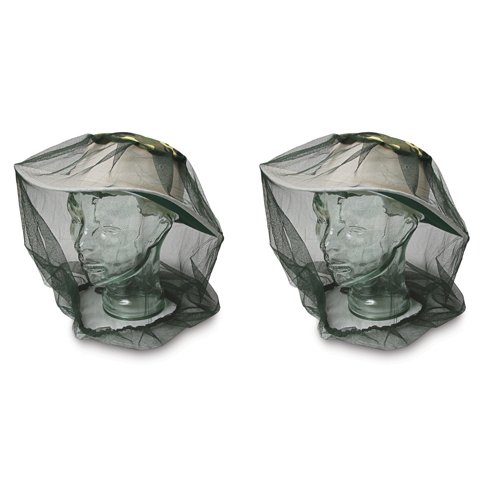 Buy 2x Elemental 42cm Insect Protector Mesh Mosquito Fly Head Net ...