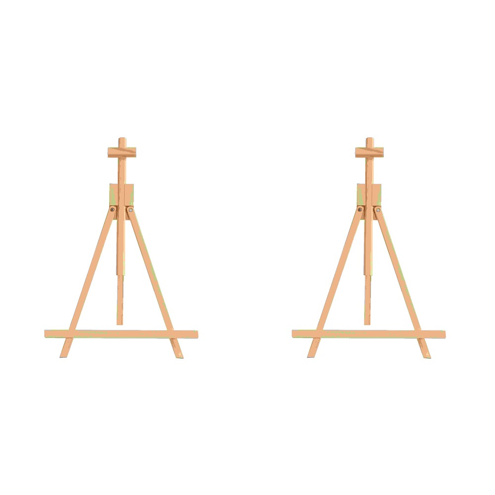 Buy 2x Jasart Academy Tabletop Display Easel Painting Canvas Display ...
