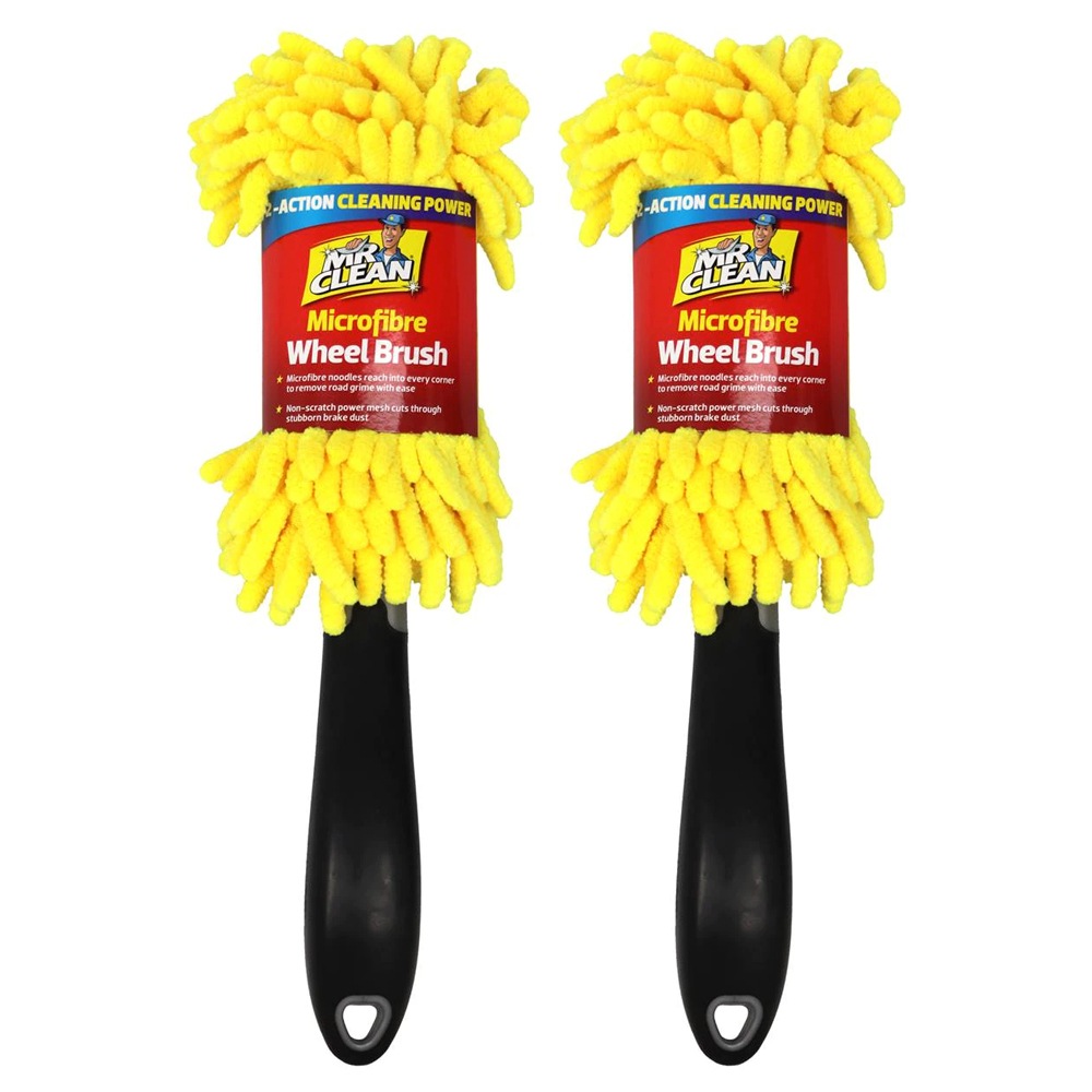 Buy 2x Mr Clean Microfibre Scrubbing Cleaning Car/Vehicle Detailing ...