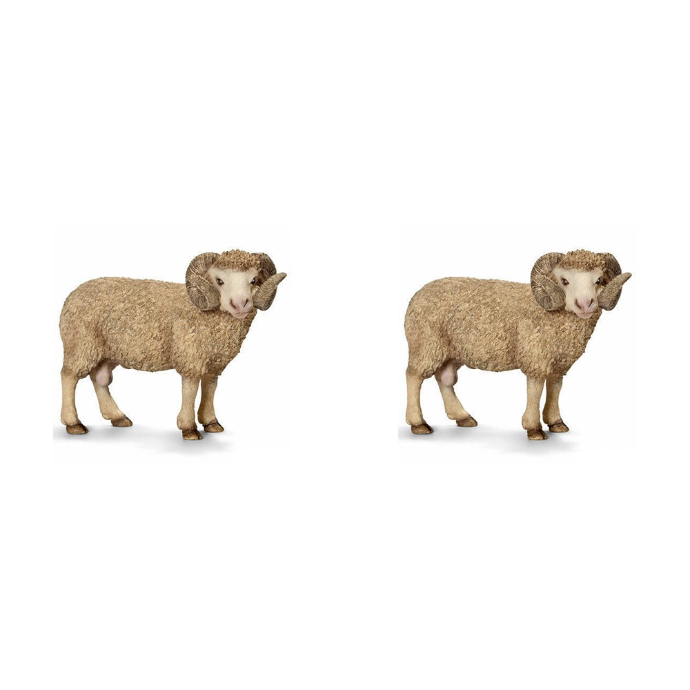 Buy 2x Schleich 3.5'' Ram Farm Animal Action Figure Kids/Children Fun ...
