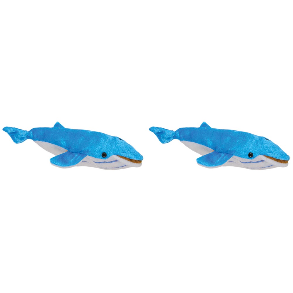 Buy 2x The Puppet Company Whale Finger Puppets 13cm Play Toy Blue Kids ...