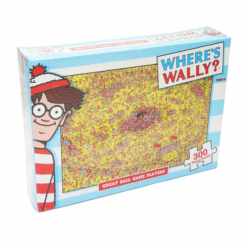 Buy 300pc Where's Wally Great Ball Game Players 61cm Jigsaw Puzzle ...