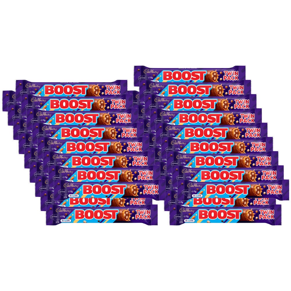 Buy 35pc Cadbury Boost 77g Milk Chocolate Bars Confectionery Candy Twin ...
