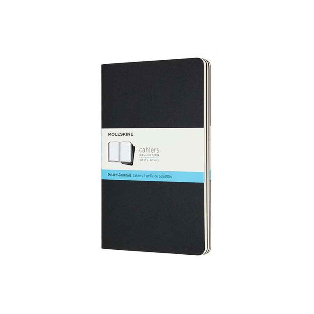 Buy 3pc Moleskine Cahier Soft Cover Writing Notebook/Journal Dot Grid ...