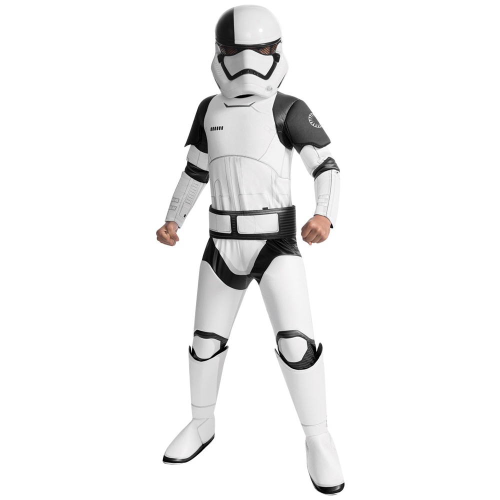 Buy 3pc Star Wars Executioner Trooper Super Deluxe Kids Costume Cosplay ...