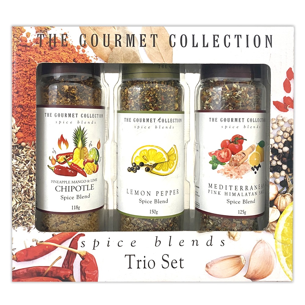 Buy 3pc The Gourmet Collection Chipotle/Lemon Pepper/Mediterranean ...