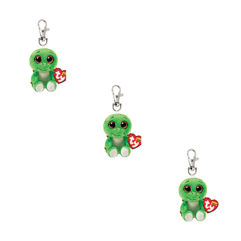 Buy 3PK TY Beanies Turbo Turtle Clip Kids Cuddle Plush Stuffed Play Toy ...