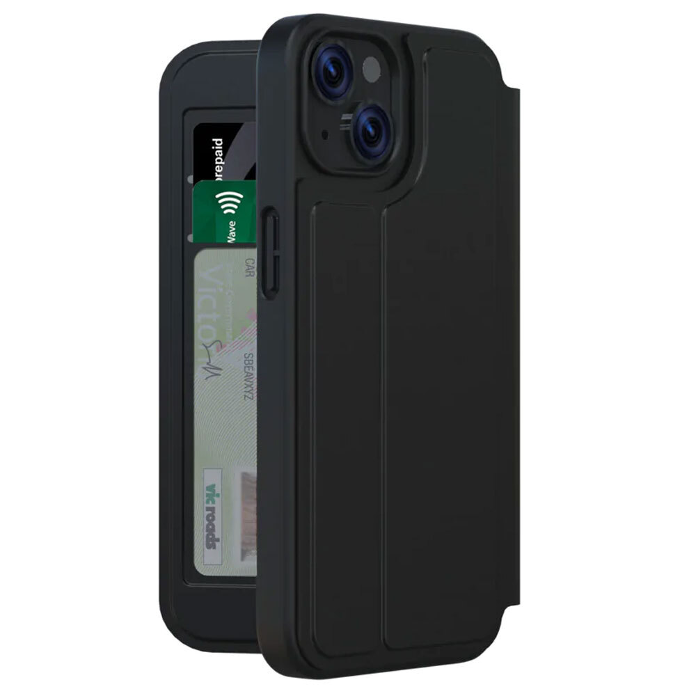 Buy 3sixT SlimFolio Protective Wallet Case Cover Black For Apple iPhone ...