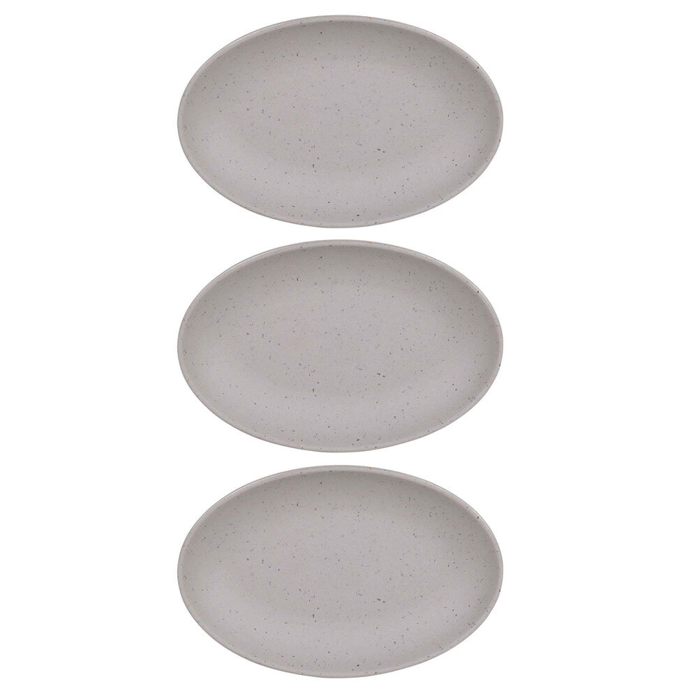 Buy 3x Eco Basics Oval Soap Dish Bathroom Organiser Tray Storage ...