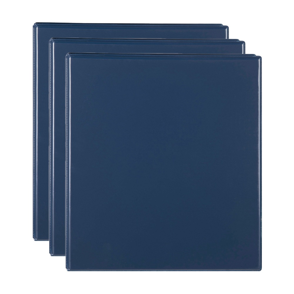 Buy 3x Marbig Clearview 4 D-Ring Insert Binder A4 File 50mm Document ...