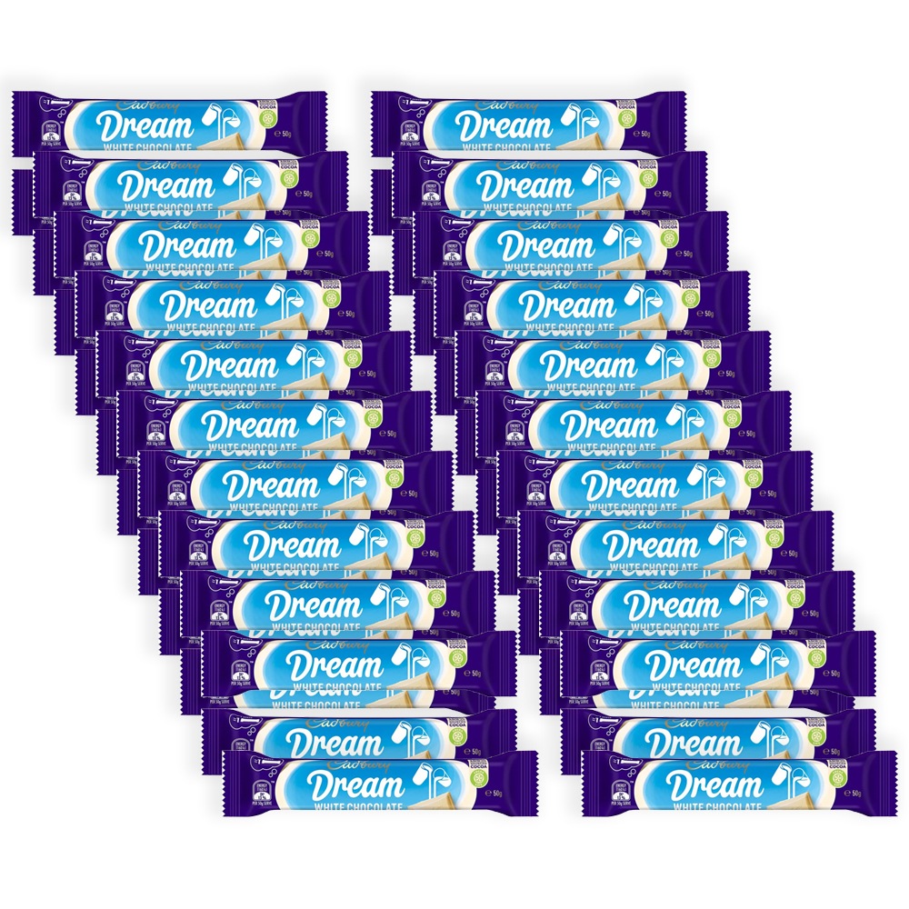 Buy 42pc Cadbury Dream 50g White Chocolate Bars Confectionery Candy ...