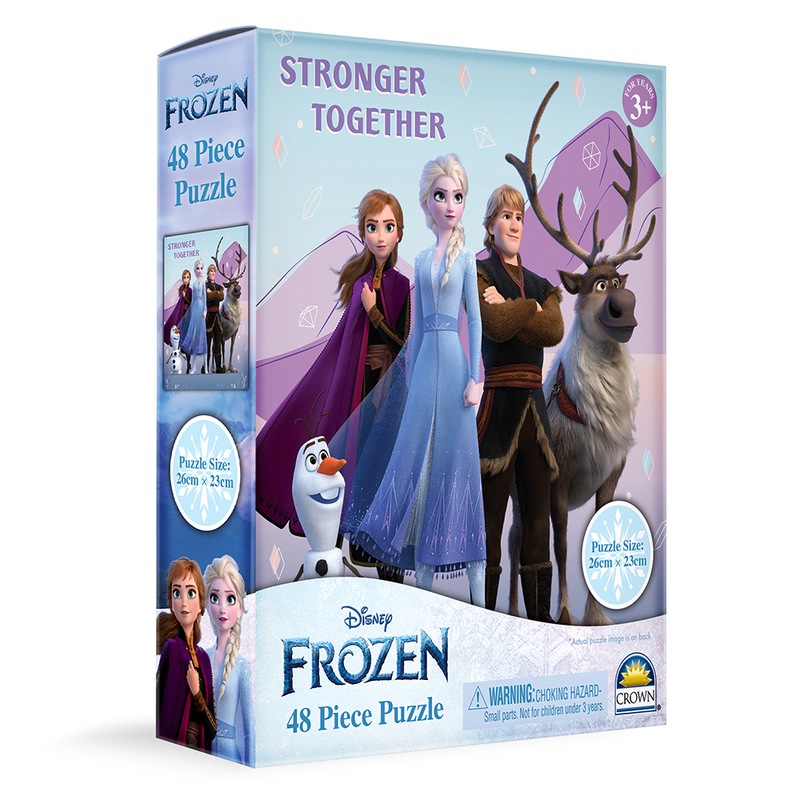 Buy 48pc Disney Frozen 2 Movie 26cm Kids Jigsaw Puzzle Pieces Anna/Elsa ...