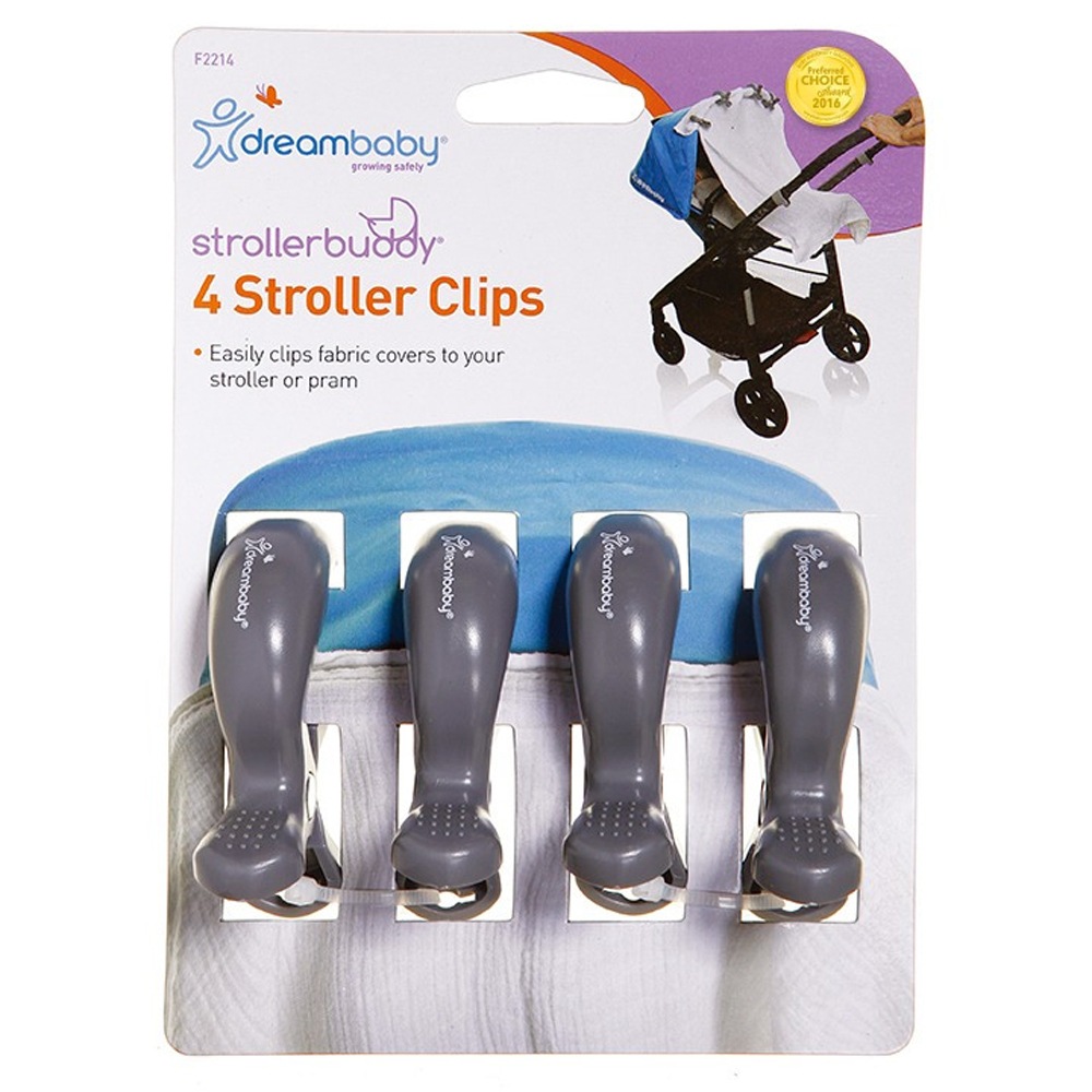 Buy 4pc Dreambaby Strollerbuddy Blanket Clips Attachment Peg For ...