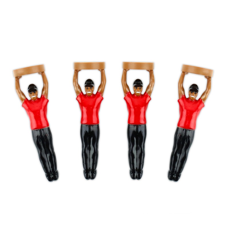 Buy 4pc Gift Republic Tiger Woods Funky Sport Accessory Plastic Novelty ...