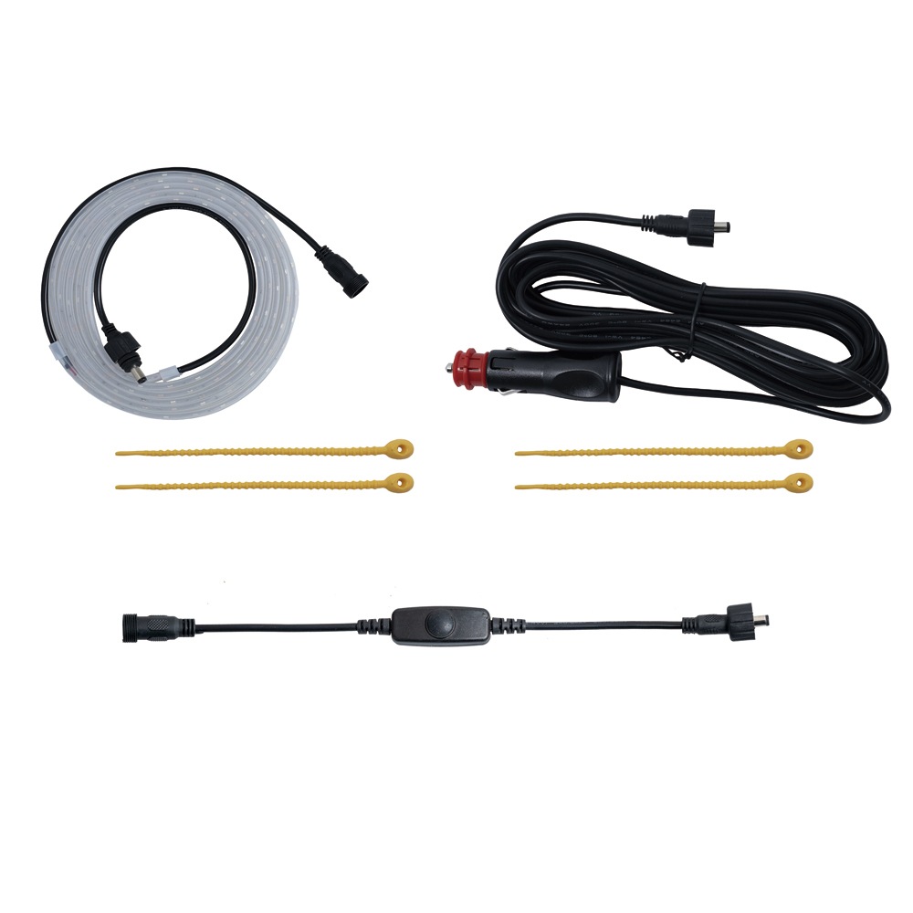 Buy 7pc Oztrail 2m Strip Light LED Outdoor Camping Strip/Plug/Switch ...