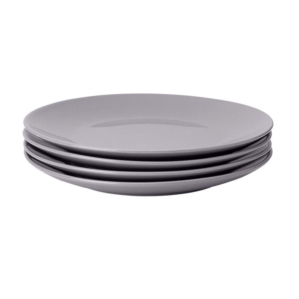 Buy 4pc Wiltshire Pebble Everyday Dining Glazed Stoneware Dinner Plates ...