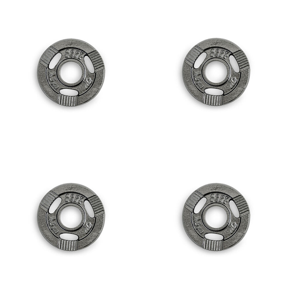 Buy 4PK Bodyworx Olympic Ezy Grip Disc Weight Plate Home Gym Workout ...