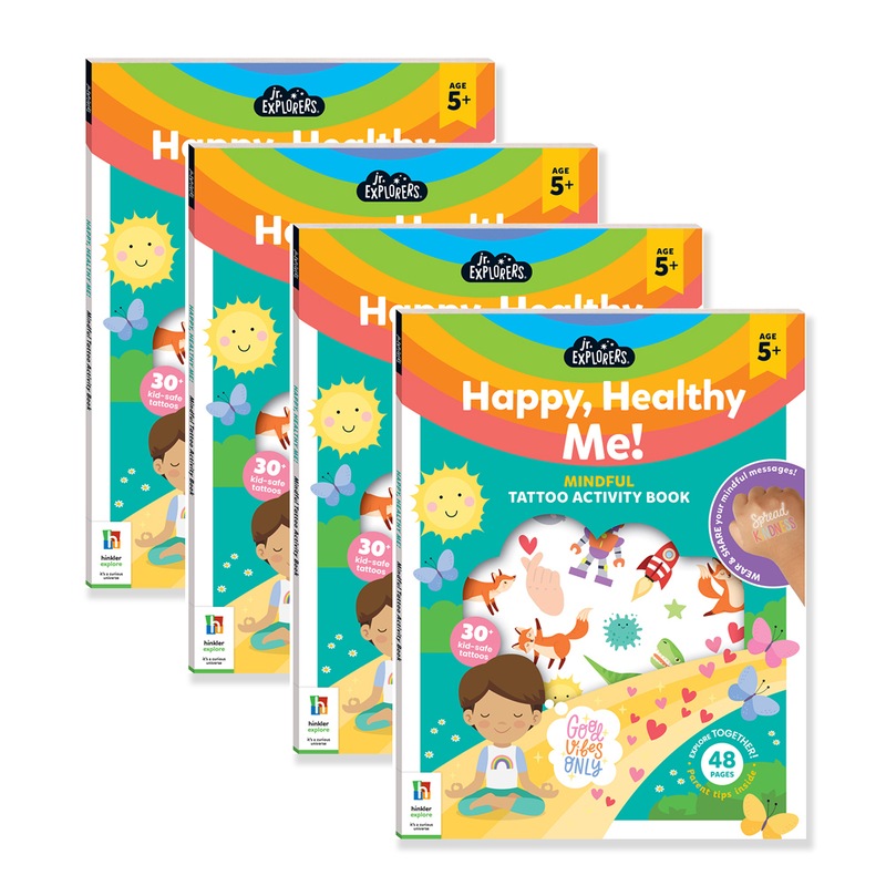 Buy 4x Junior Explorers Activity Book Happy, Healthy Me! Childrens Book ...