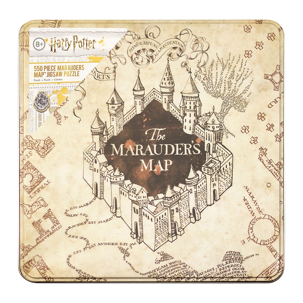 Buy 550pc Harry Potter Wizarding World The Marauders Map Jigsaw Puzzle ...