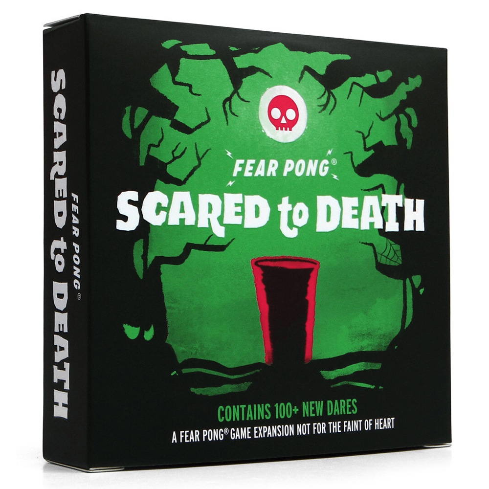 Buy 56pc Cut Games Fear Pong Scared To Death Drinking Card Game ...