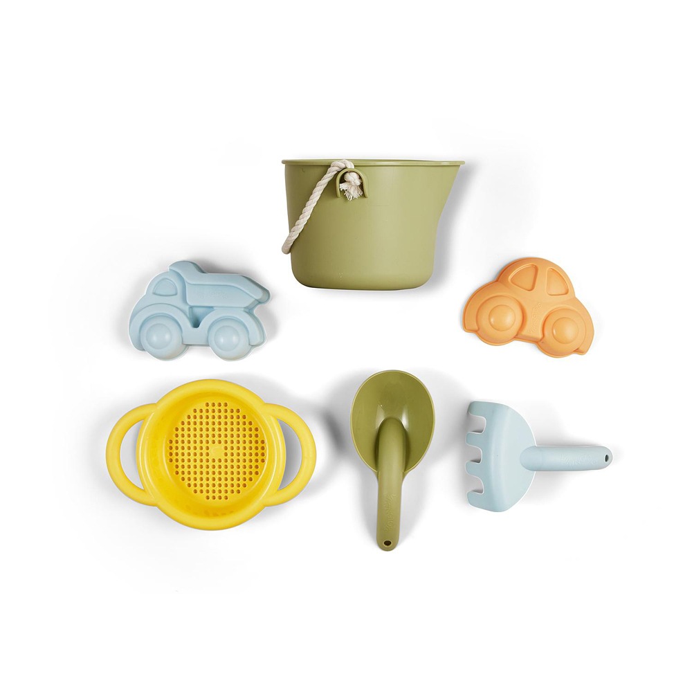 Buy 5pc Viking Toys Eco Bucket/Mould/Spade Sandpit/Beach Toy Play Set ...