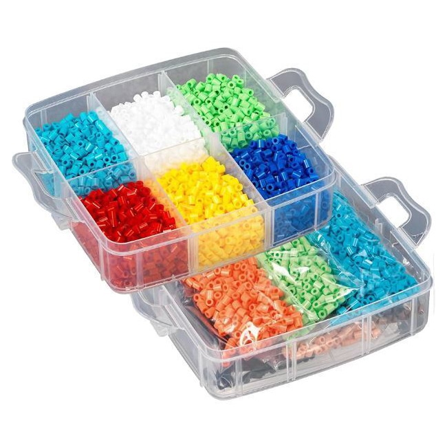 Buy 6000pc Hama Beads w/ Small Storage Box Kids/Children Building ...