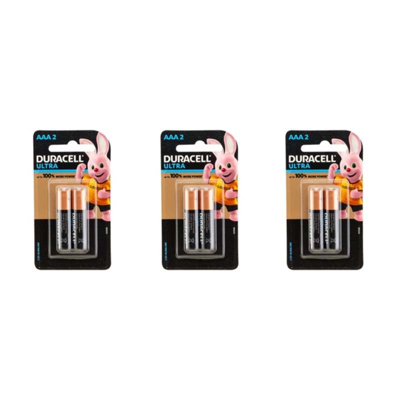 Buy 6pc Duracell Ultra AAA Alkaline Battery 1.5V Multi Purpose f ...