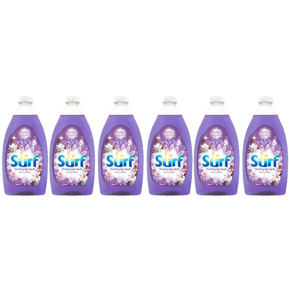 Buy 6PK Surf Dishwashing Liquid Berry Bliss Grease Remover Kitchen ...