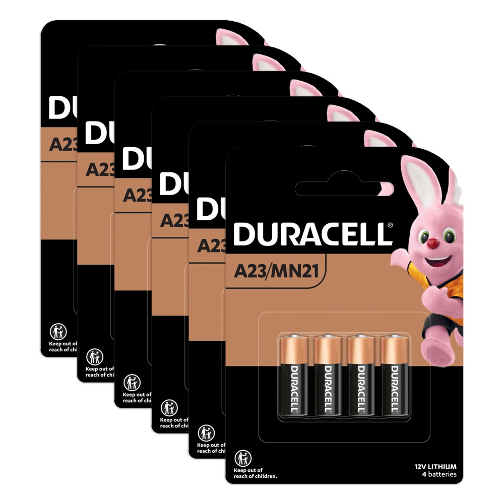 Buy 6x 4pc Duracell Specialty MN21 Alkaline Battery Single Use ...