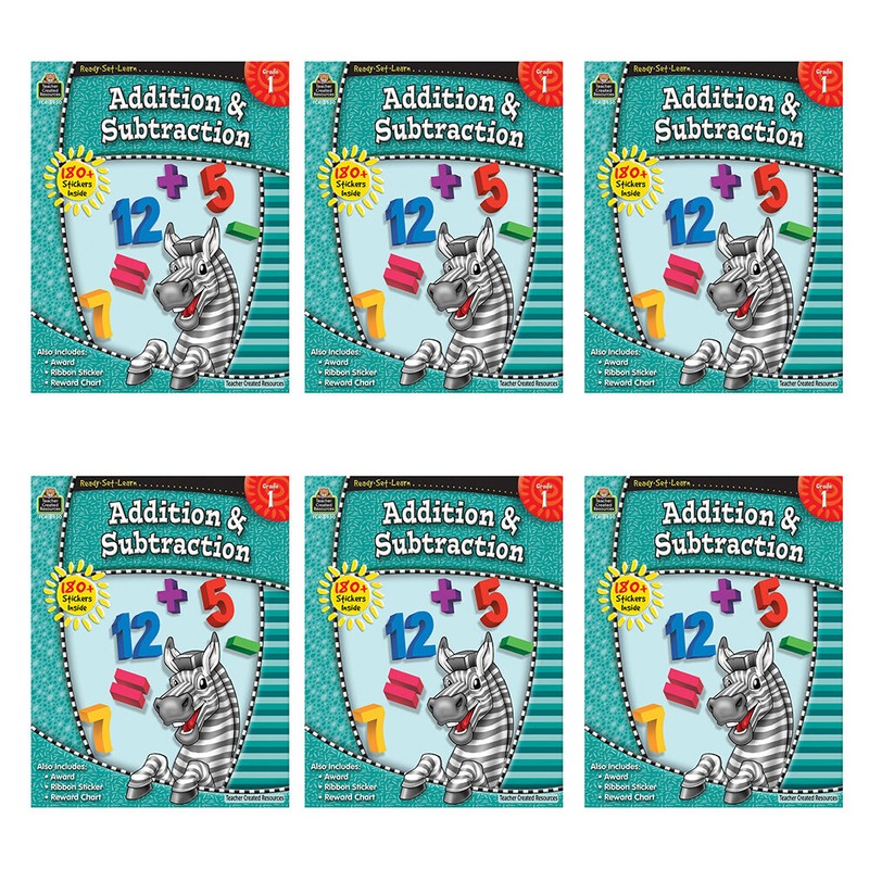Buy 6x Teacher Created Resources Addition/Subtraction Book Set For ...