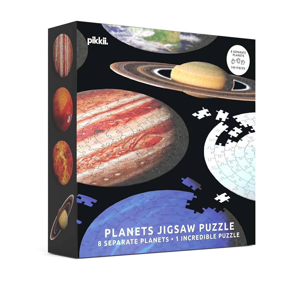 Buy 744pc Pikkii Planets Solar System Kids Jigsaw Puzzle Fun Interactive Toy 3y+ - MyDeal Australia