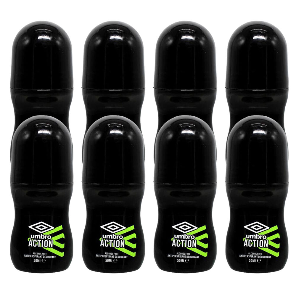 Buy 8PK Umbro Men Compact Anti-Perspirant Underarm Roll On Deodorant ...