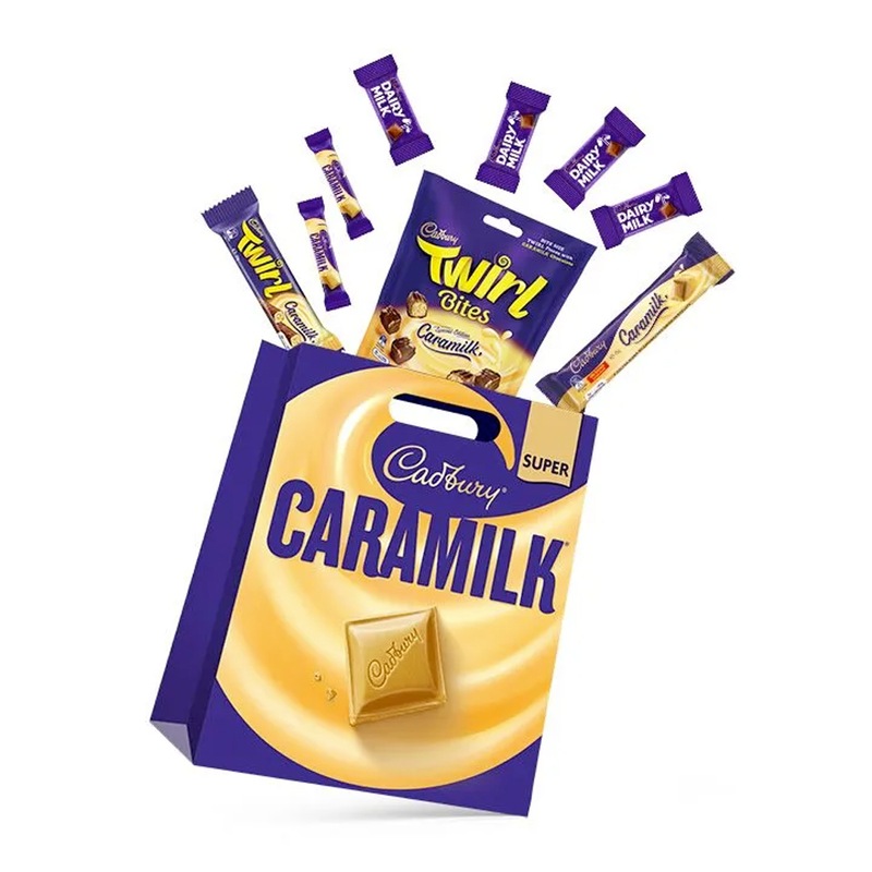 Buy 9pc Cadbury Dairy Milk Caramilk Super Showbag Chocolate ...