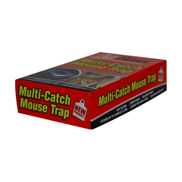 Buy AgBoss Low Maintenance Multi Catch Steel Mouse-trap 26x16x6cm ...