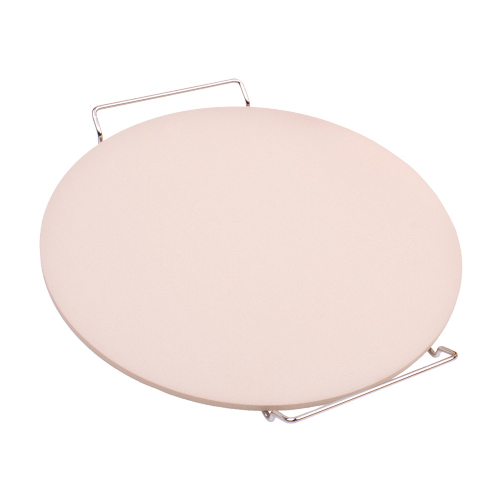 Buy Al Dente Ceramic Pizza Baking Stone w/Rack 33cm Home Kitchen ...