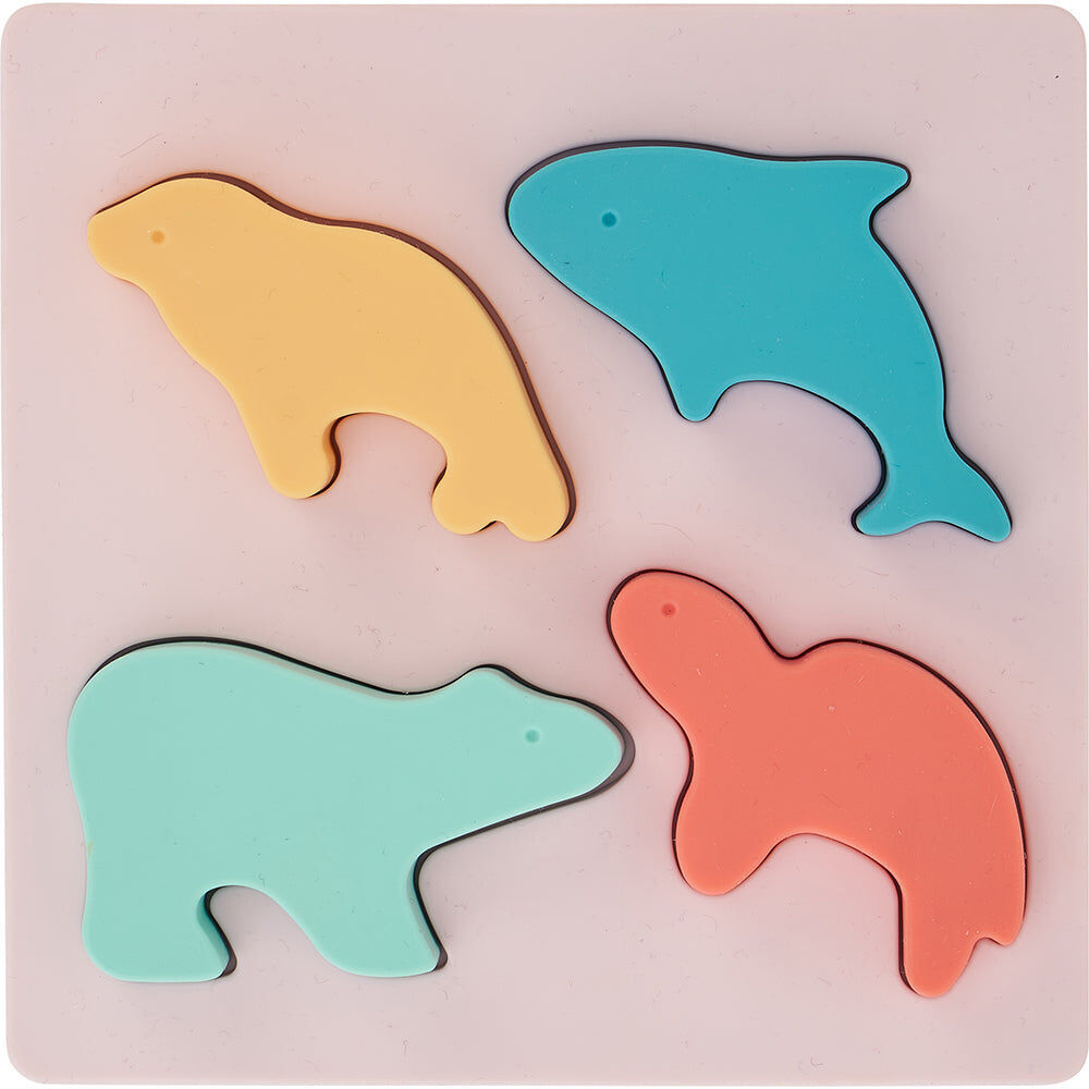 Buy Annabel Trends Silicone Puzzle Fun Play Toy/Teether 12x4.5cm Sea ...