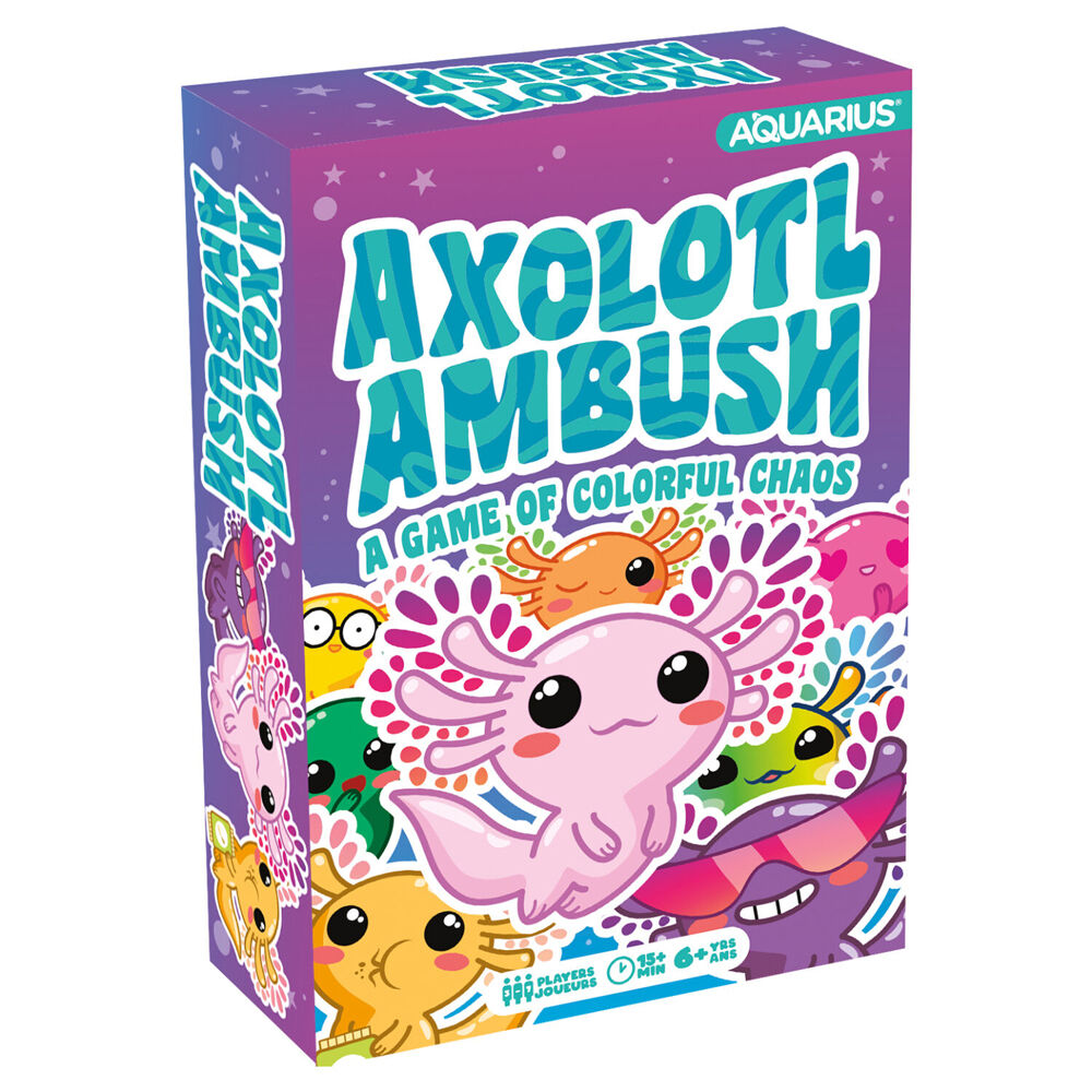 Buy Aquarius Axolotl Ambush Educational Memory Card Game 17x11cm Kids ...