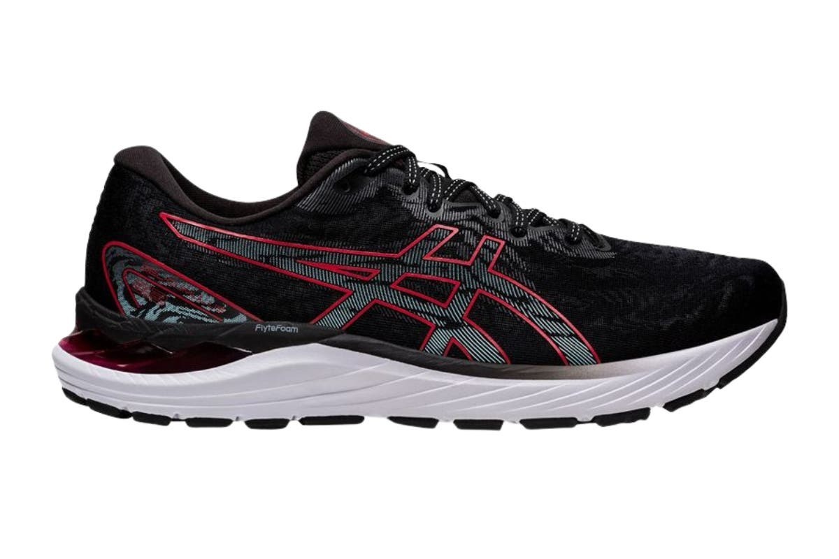 Buy Asics Men's Gel-Cumulus 23 Running Shoes Sneaker Black/Electric Red ...