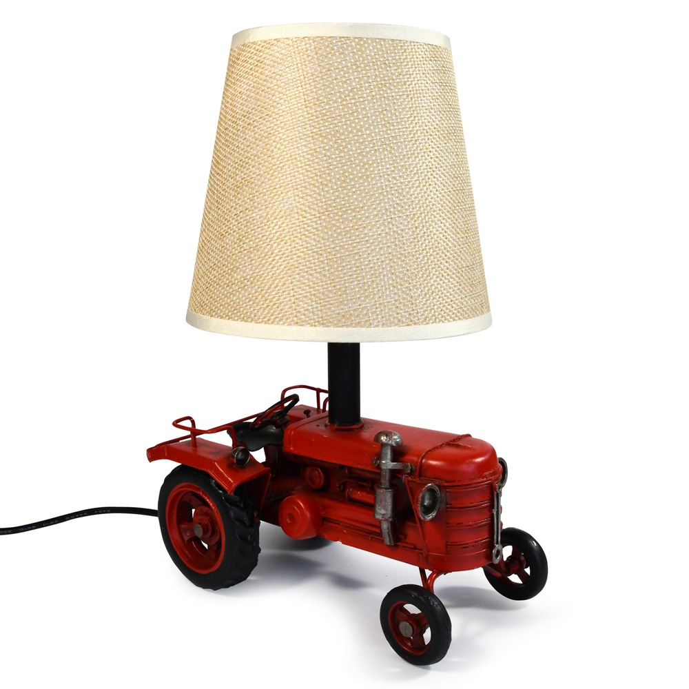 Buy Auto Petit USB LED Desk/Table Lamp Tractor 17.5x25.5cm Retro Home ...