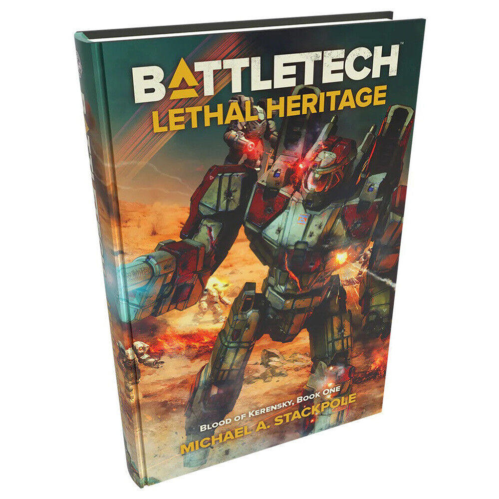 Buy Battletech Lethal Heritage Tabletop Role Play RPG Game Book Premium Hardback - MyDeal Australia